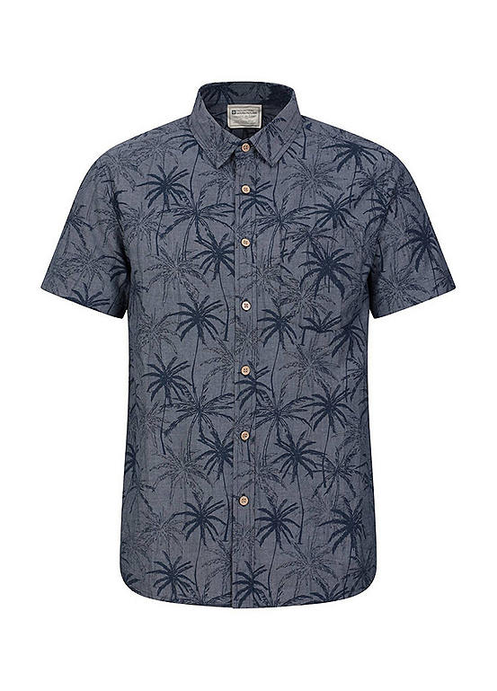 Mountain Warehouse Mens Tropical Palm Tree Shirt | Kaleidoscope