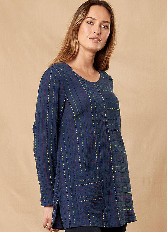 Nomads Running Stitch Tunic | Kaleidoscope