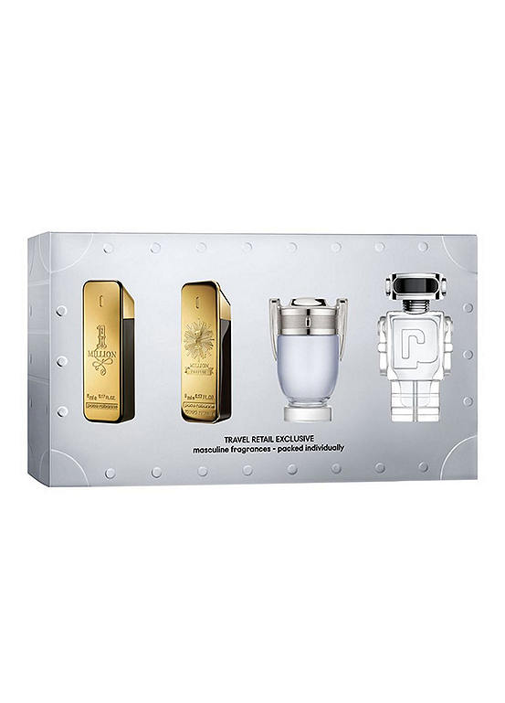 Paco Rabanne Masculine Miniatures Set 4 x 5ml | Kaleidoscope