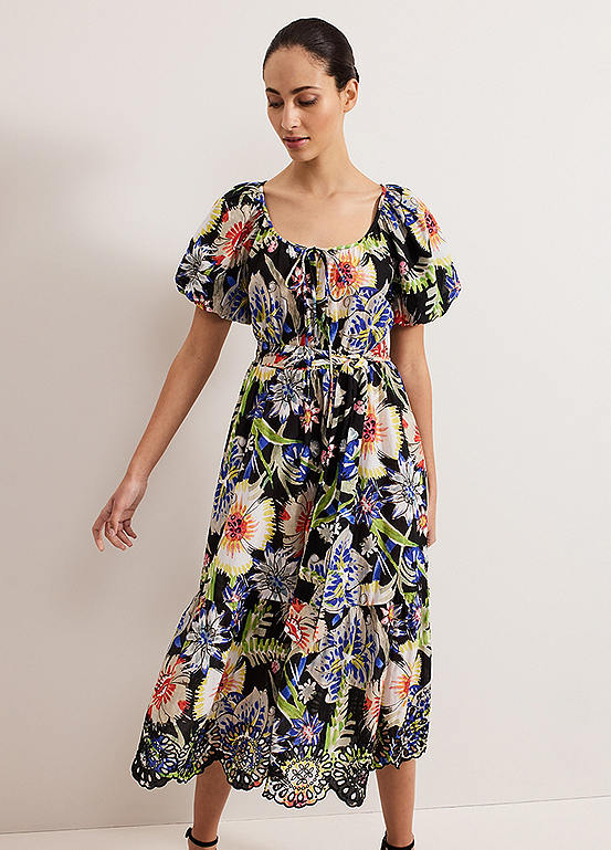Phase Eight Asa Floral Dress | Kaleidoscope