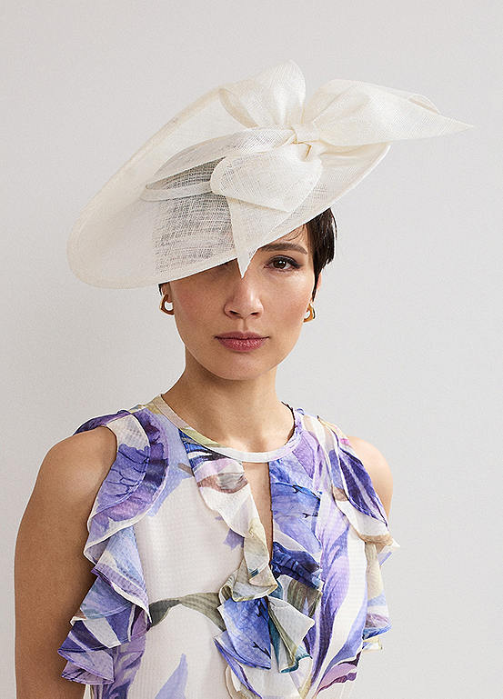 Phase Eight Bow Disc Fascinator | Kaleidoscope