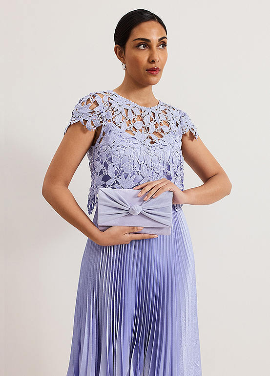 Phase Eight Knot Front Clutch Bag | Kaleidoscope