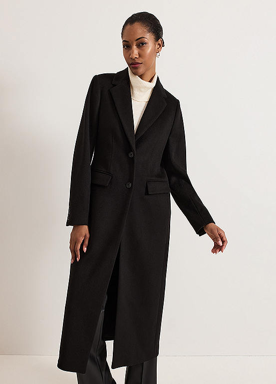 Phase Eight Lydia Long Wool Coat | Kaleidoscope