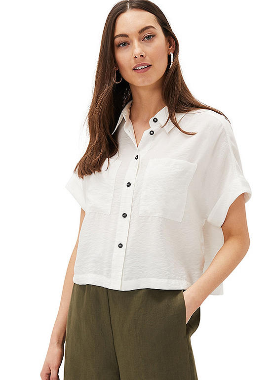 Phase Eight Mia Short Sleeve Shirt | Kaleidoscope