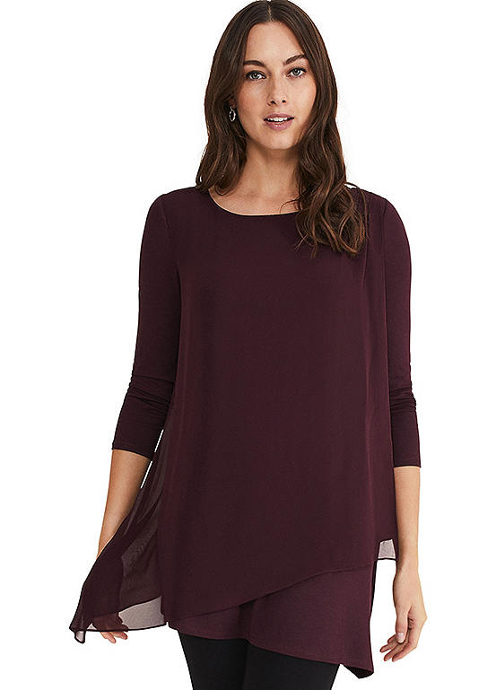 Phase Eight Mika Longline Top | Kaleidoscope