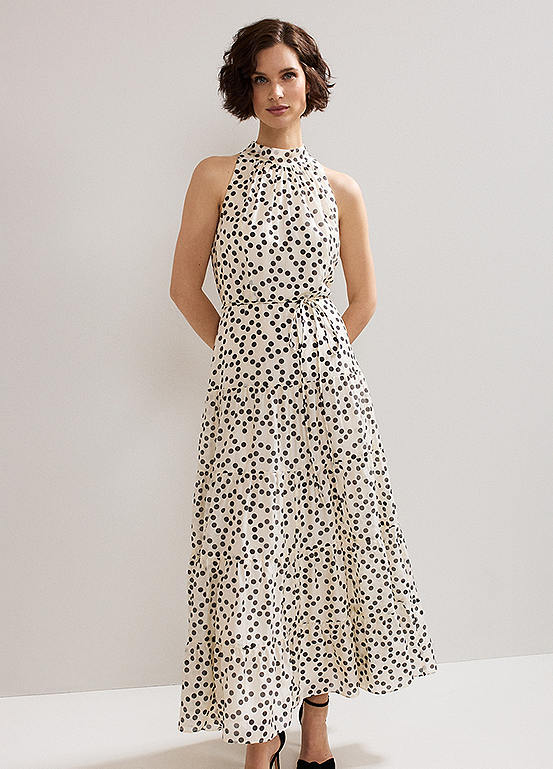Phase Eight Nita Spot Maxi Dress | Kaleidoscope