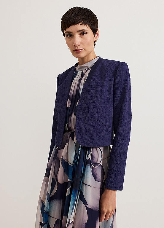 Phase Eight Olivia Textured Short Jacket | Kaleidoscope