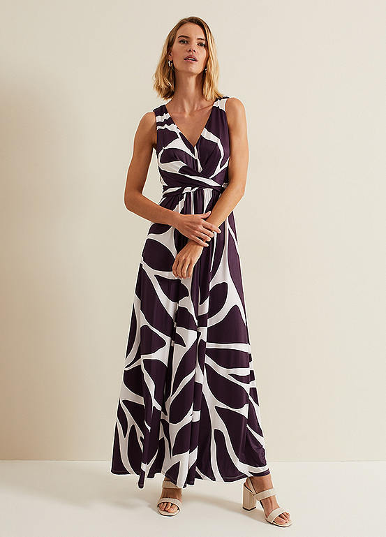 Phase Eight Palmer Leaf Maxi Dress | Kaleidoscope