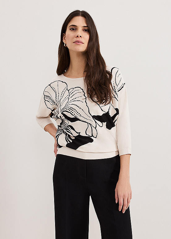 Phase Eight Poppie Studd Top | Kaleidoscope