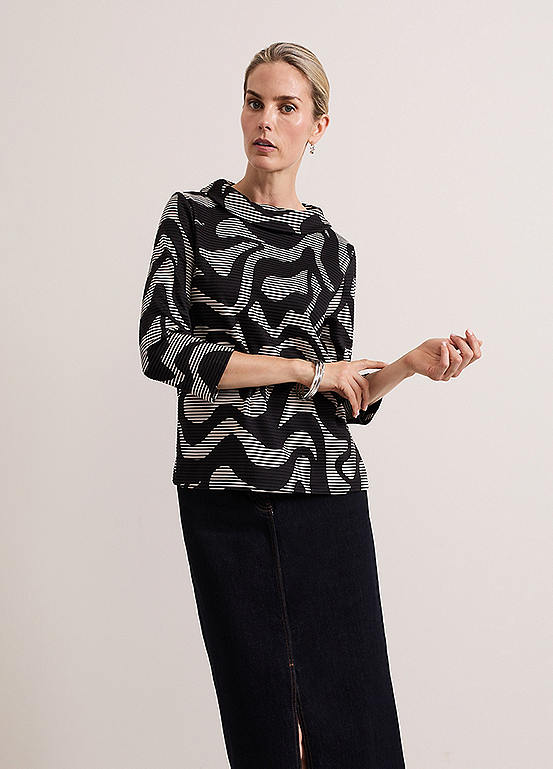 Phase Eight Rena Printed Top | Kaleidoscope