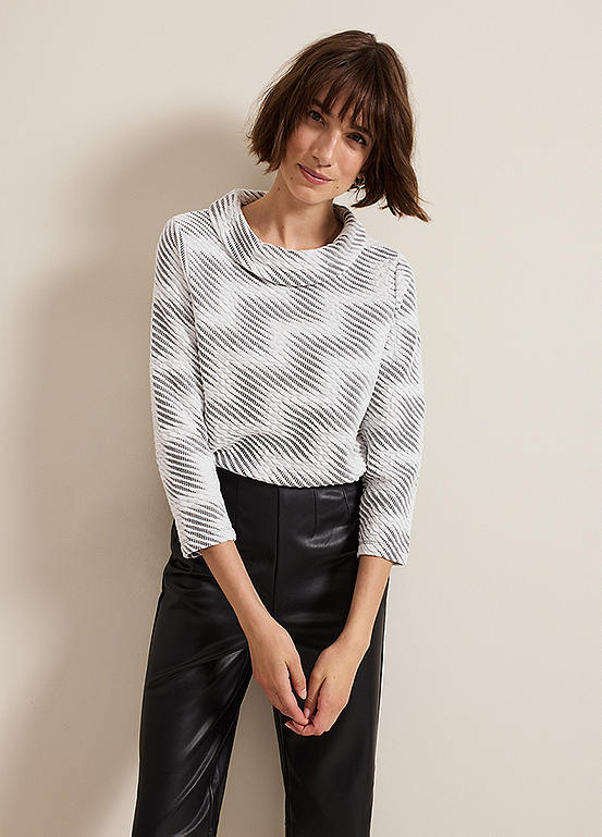 Phase Eight Rena Textured Top | Kaleidoscope