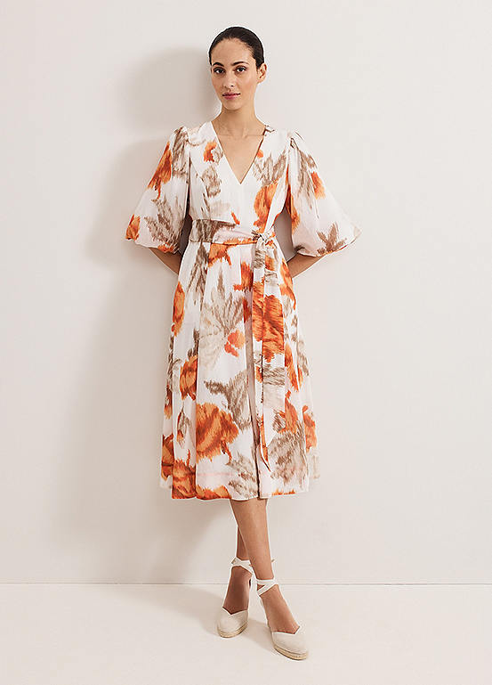 Phase Eight Violet Midi Dress | Kaleidoscope