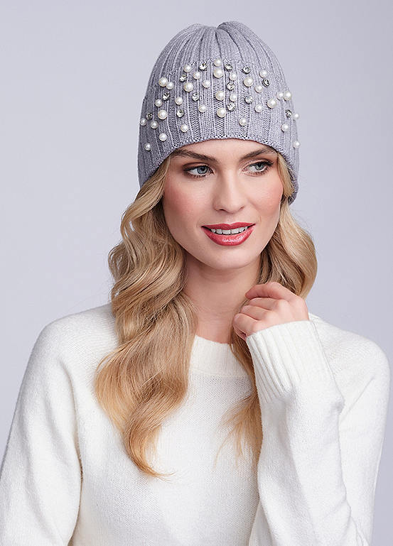 Pia Rossini Silver Grey Christian Hat | Kaleidoscope