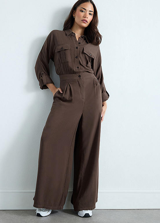 PixieGirl Petite Wide Leg Jumpsuit | Kaleidoscope