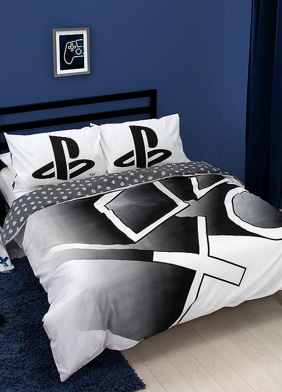 PlayStation Stretch Duvet Cover Set by Sony | Kaleidoscope