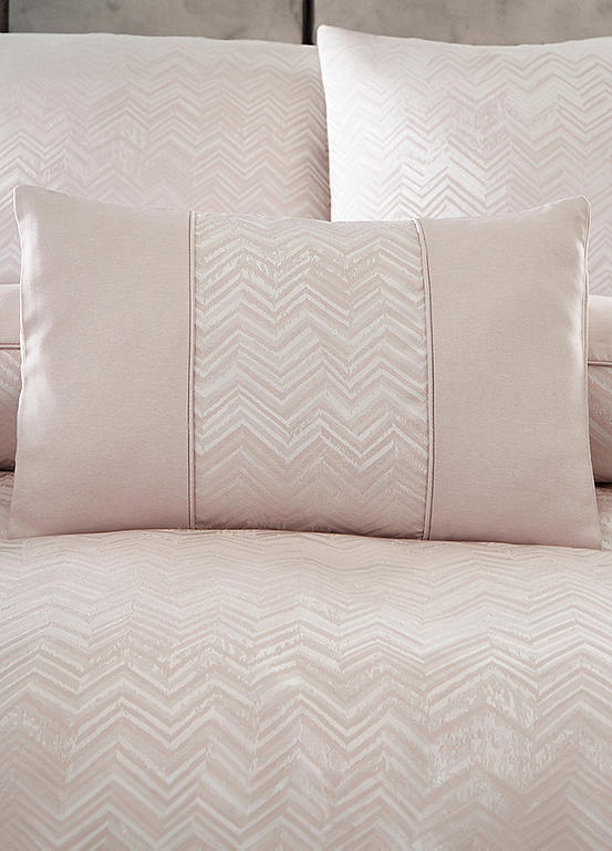 Portfolio Home Antibes Blush Boudoir Cushion | Kaleidoscope