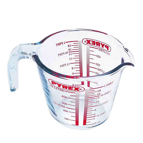 Pyrex Glass Measure & Mix 0.5L | Kaleidoscope