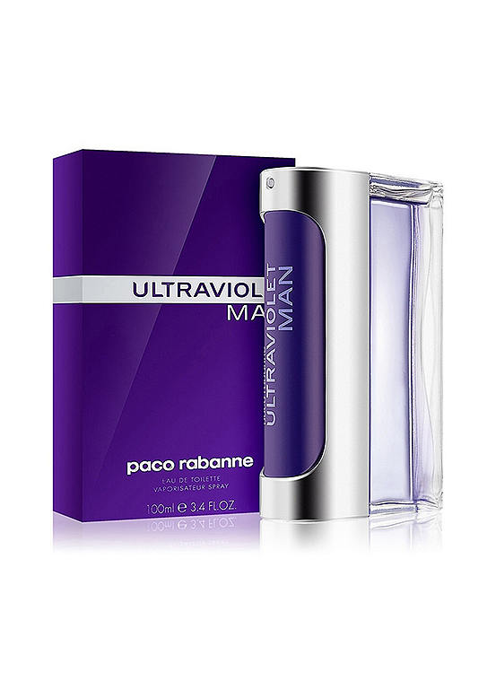 Rabanne Ultraviolet Man Eau de Toilette 100ml by Paco Rabanne ...