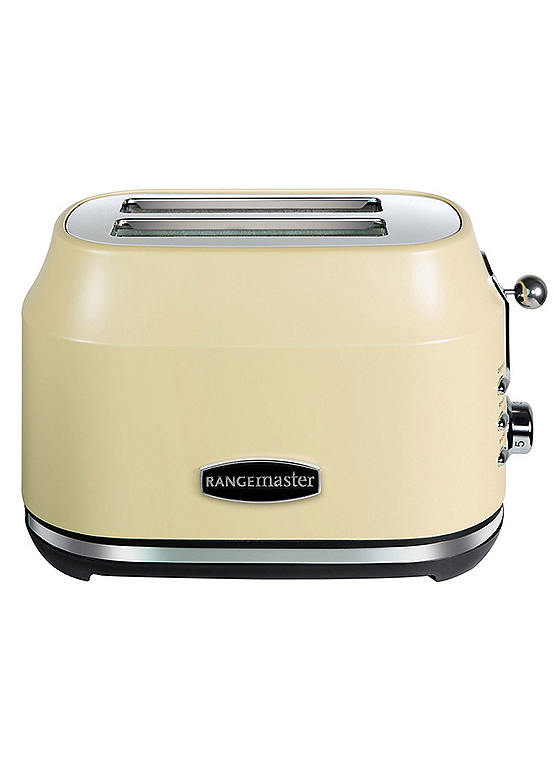 Rangemaster RMCL2S201CM Classic 2 Slice Toaster - Matt Cream | Kaleidoscope