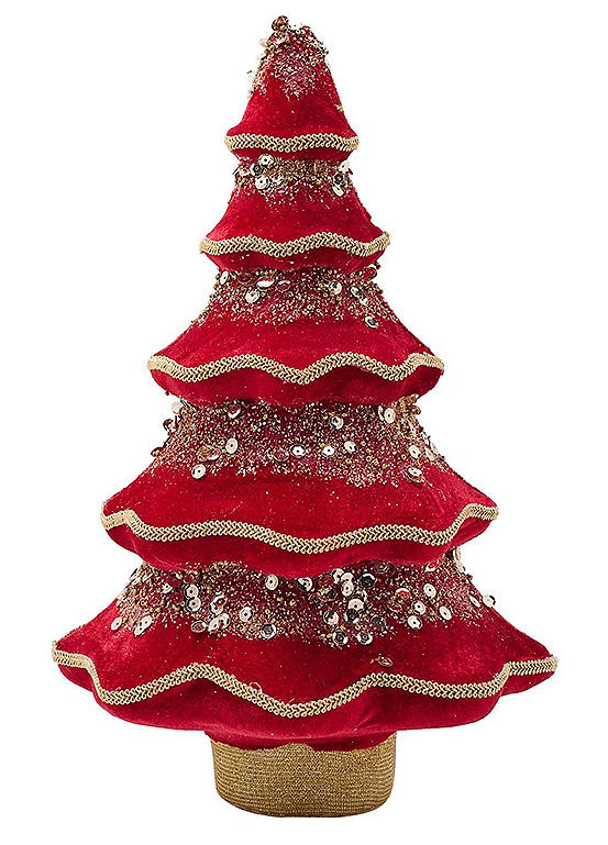 Red Velvet Christmas Tree | Kaleidoscope