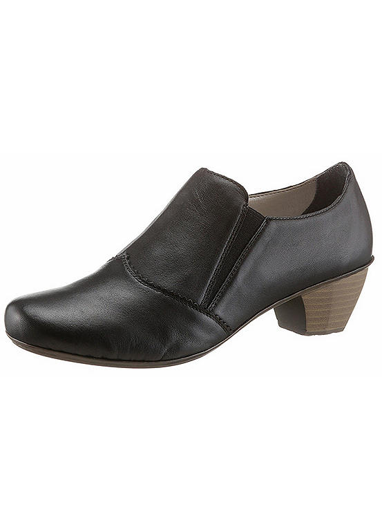 Rieker Leather Court Shoes | Kaleidoscope