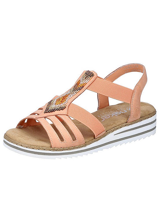 Rieker Wedge Sandals | Kaleidoscope