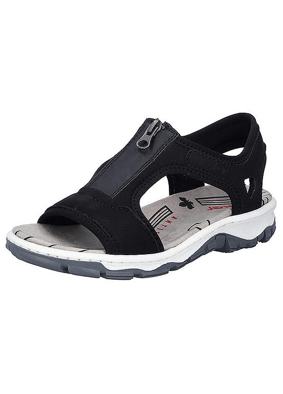 Rieker Zip-Up Sandals | Kaleidoscope