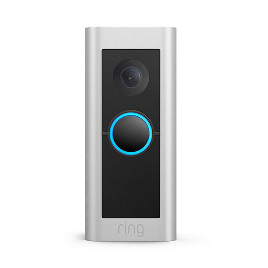 Ring Video Doorbell Pro Hardwired - Satin Nickel | Kaleidoscope