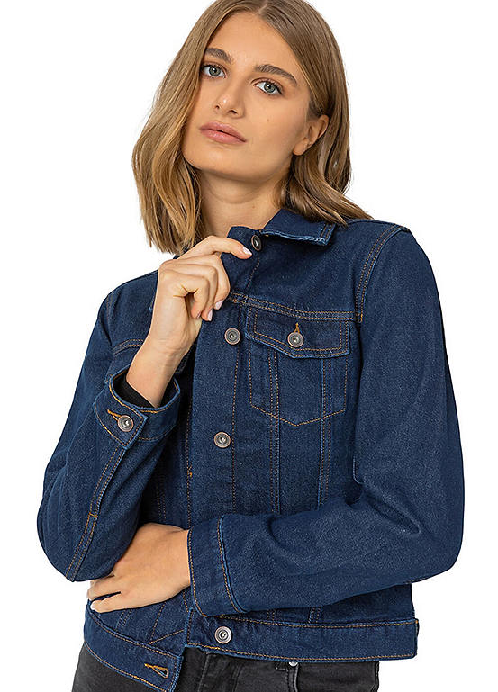 Roman Originals Classic Cotton Denim Jacket | Kaleidoscope