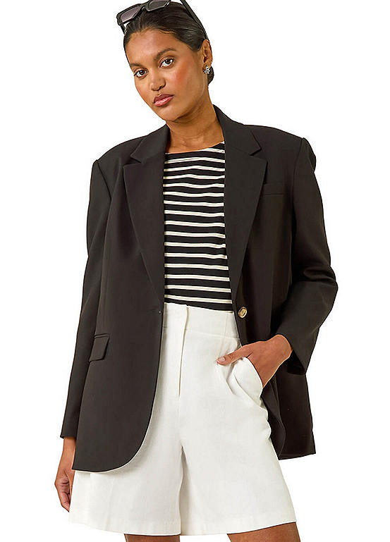 Roman Single Breasted Smart Blazer | Kaleidoscope