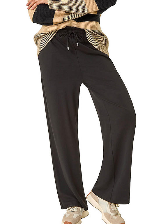 Roman Wide Leg Ponte Trousers | Kaleidoscope