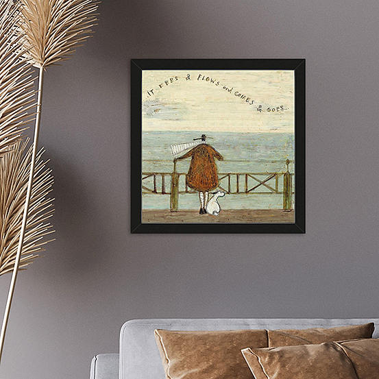 Sam Toft (It Ebbs & Flows & Comes & Goes...) Framed Art | Kaleidoscope