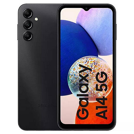 Samsung Sim Free Galaxy A14 5G Phone - Black | Kaleidoscope