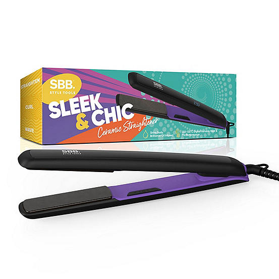 SBB Sleek & Chic Ceramic Straightener | Kaleidoscope