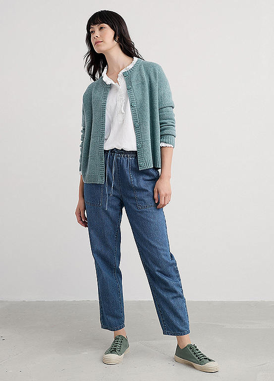 Seasalt Cornwall Blue Sholl Joggers | Kaleidoscope