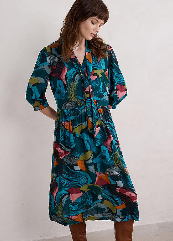 Seasalt Cornwall Multi Harbour Cove Dress | Kaleidoscope