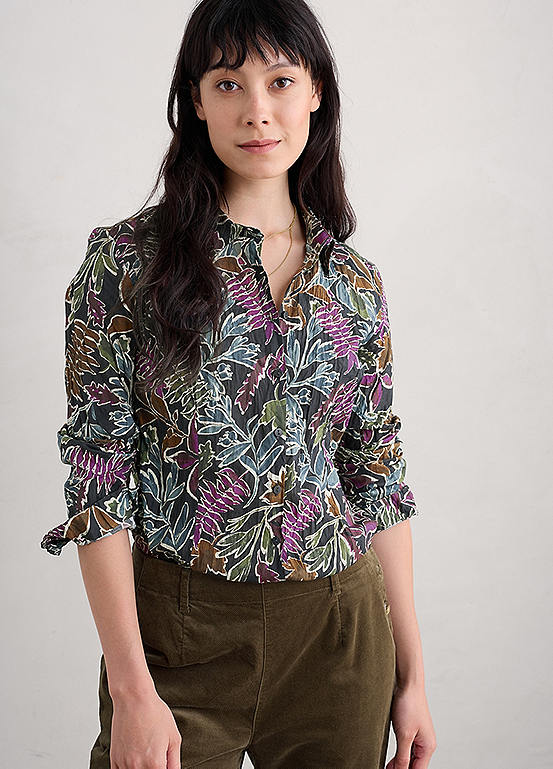 Seasalt Cornwall Multi Larissa Organic Cotton Shirt | Kaleidoscope