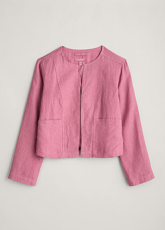 Seasalt Cornwall Pink Country Lane Jacket | Kaleidoscope