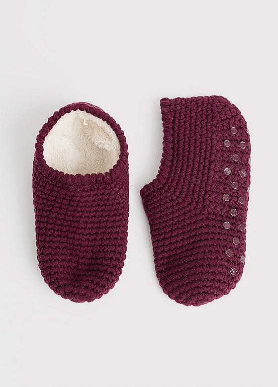 Seasalt Cornwall Quiet Room Slipper Socks | Kaleidoscope