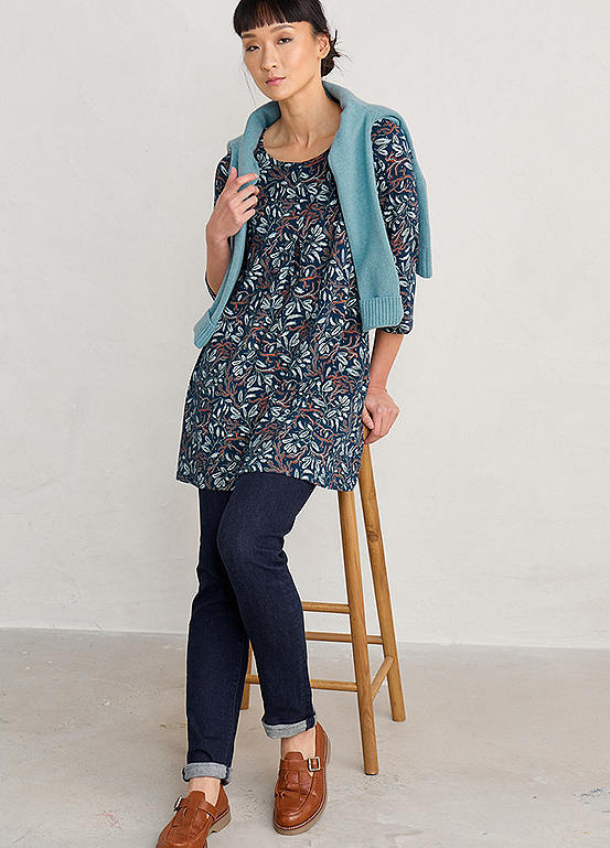 Seasalt Cornwall Teal Arusha Tunic | Kaleidoscope