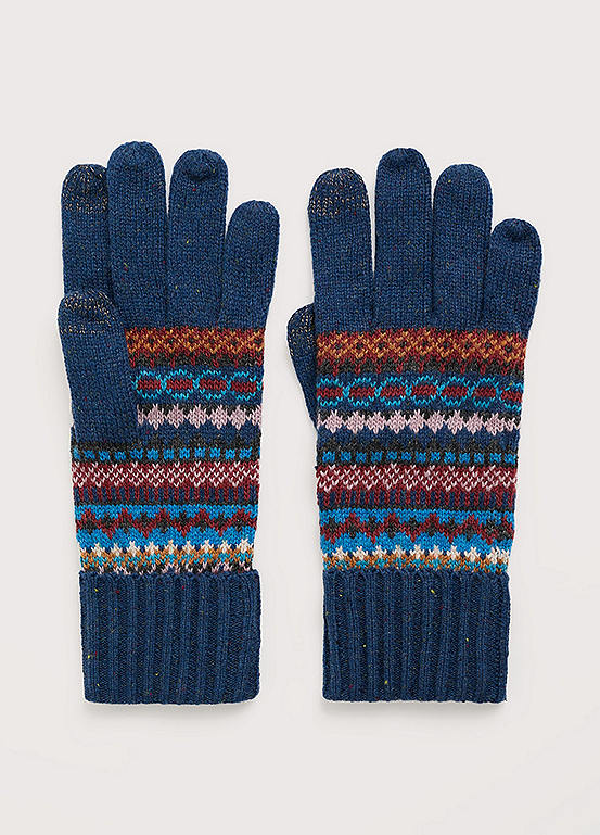 Seasalt Cornwall Very Clever Gloves - Star Jasmine Coal Jetty Mix ...