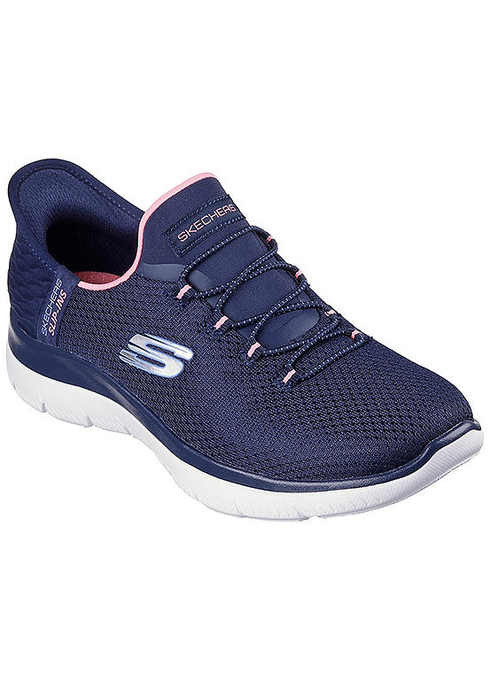 Skechers Summits Diamond Dream Slip-On Trainers | Kaleidoscope Skechers Summits Diamond Dream Slip-On Trainers | Kaleidoscope