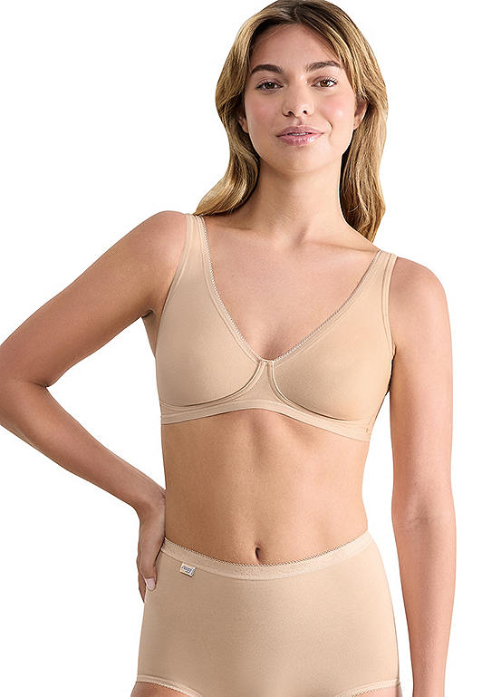 Sloggi Basic Non-Wired Soft Cup Bra | Kaleidoscope