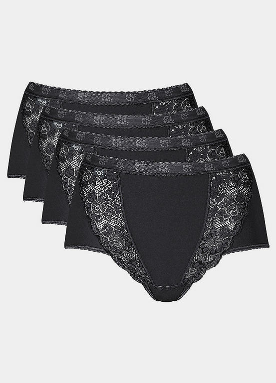 Sloggi Pack of 3 Chic Maxi Briefs | Kaleidoscope