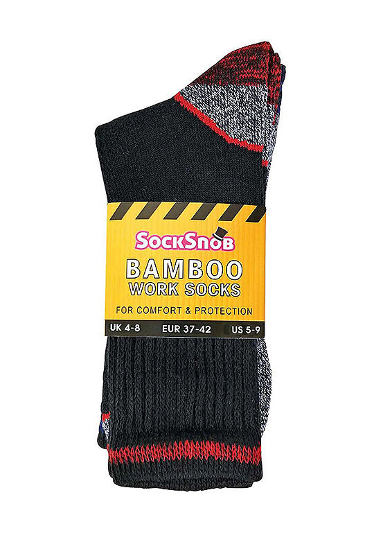Sock Snob Men’s / Ladies Summer Cotton Bamboo Work Socks | Kaleidoscope