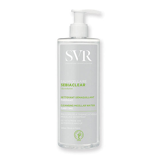 SVR Sebiaclear Micellar Water For Oily & Blemish Prone Skin 400ml ...