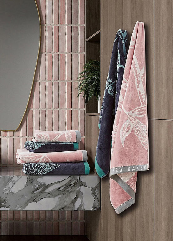 Ted Baker Botanical Birds 100% BCI Cotton Towel Range | Kaleidoscope