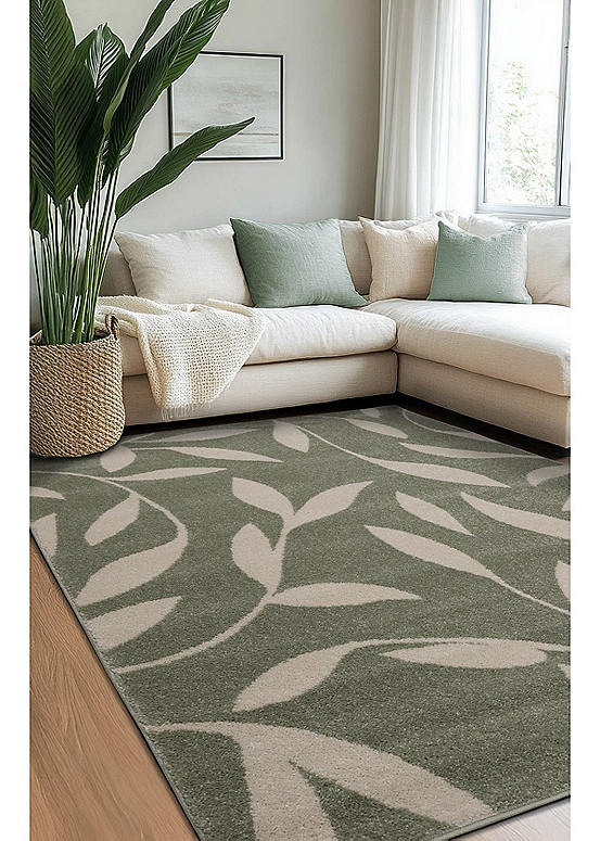 The Homemaker Rugs Collection Echo Leaf Rug | Kaleidoscope