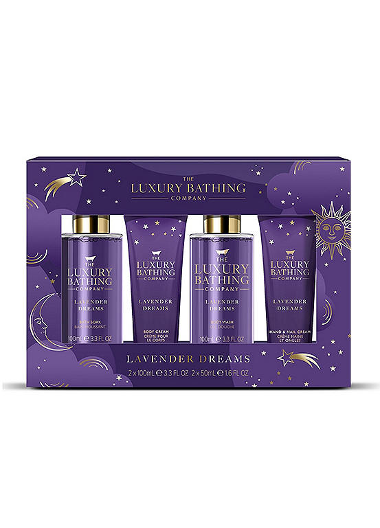 The Luxury Bathing Company Dreamy Delights Lavender Gift Set | Kaleidoscope