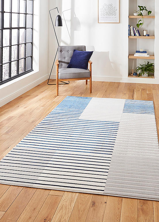 Think Rugs Apollo Blocks Rug | Kaleidoscope